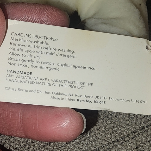 Russ | Toys | New Russ Berrie Mooella Brown White Cow Spotted Coat ...